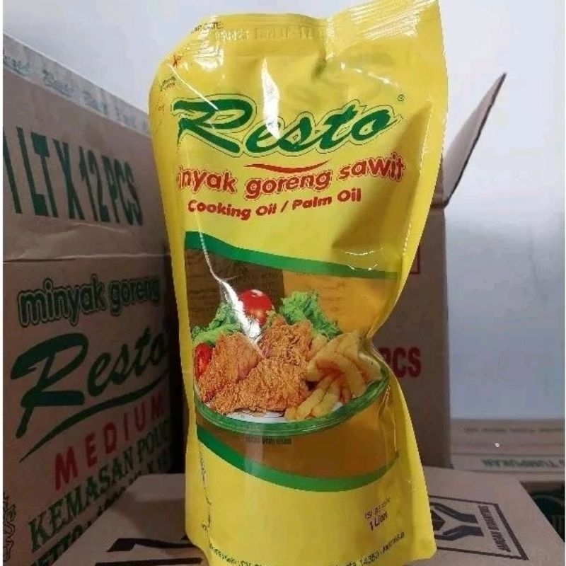 Jual minyak goreng resto 900ml | Shopee Indonesia