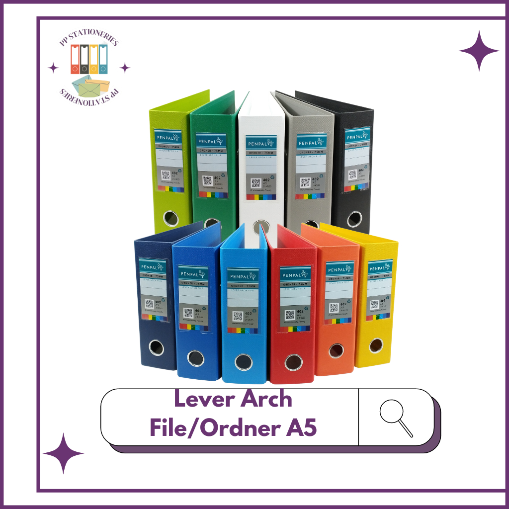 Jual Penpal Lever Arch File / Ordner A5 PL-402 | Shopee Indonesia