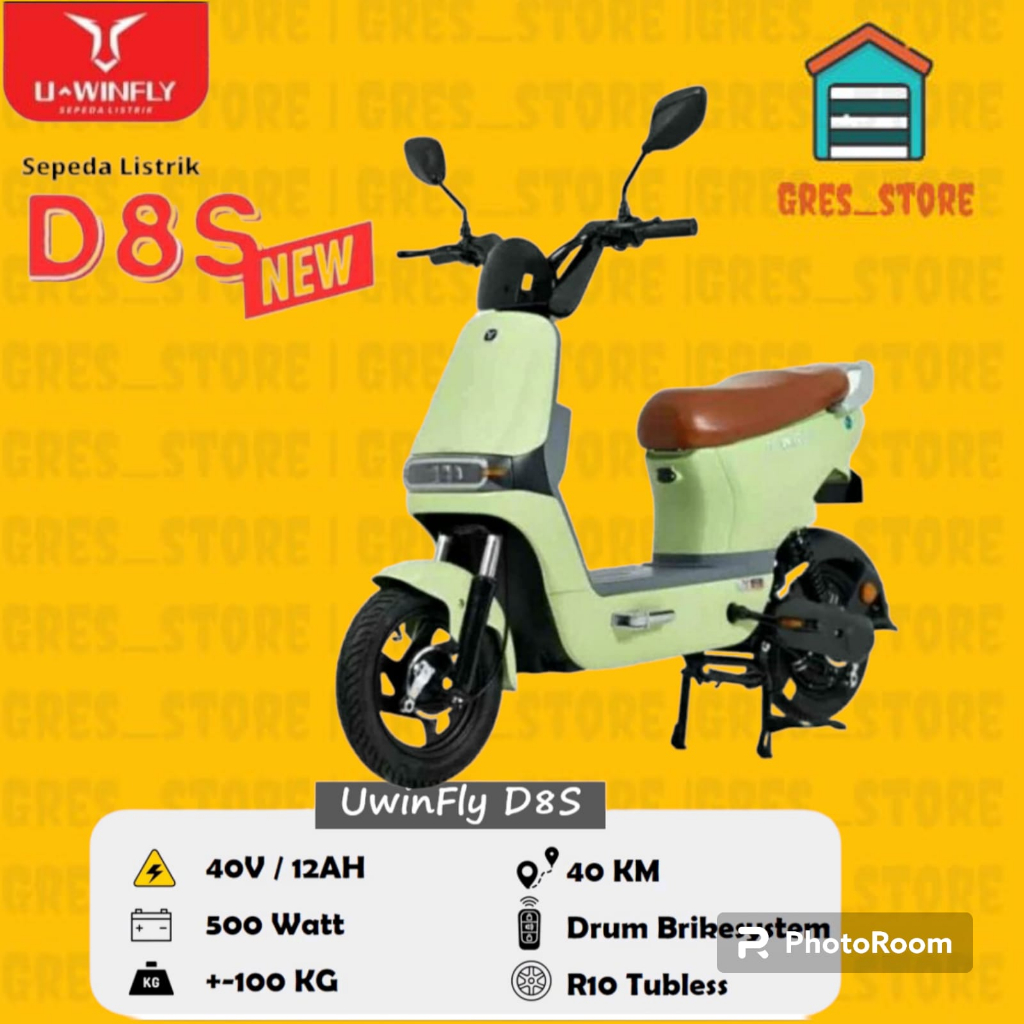 Jual sepeda listrik uwinfly m60 / sepeda listrik uwinfly dragonfly 7s ...