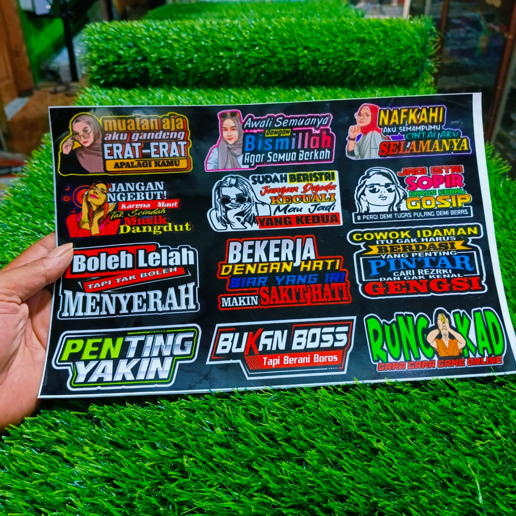 Jual Sticker Pack Racing Stiker Motor harga perlembar | Shopee Indonesia
