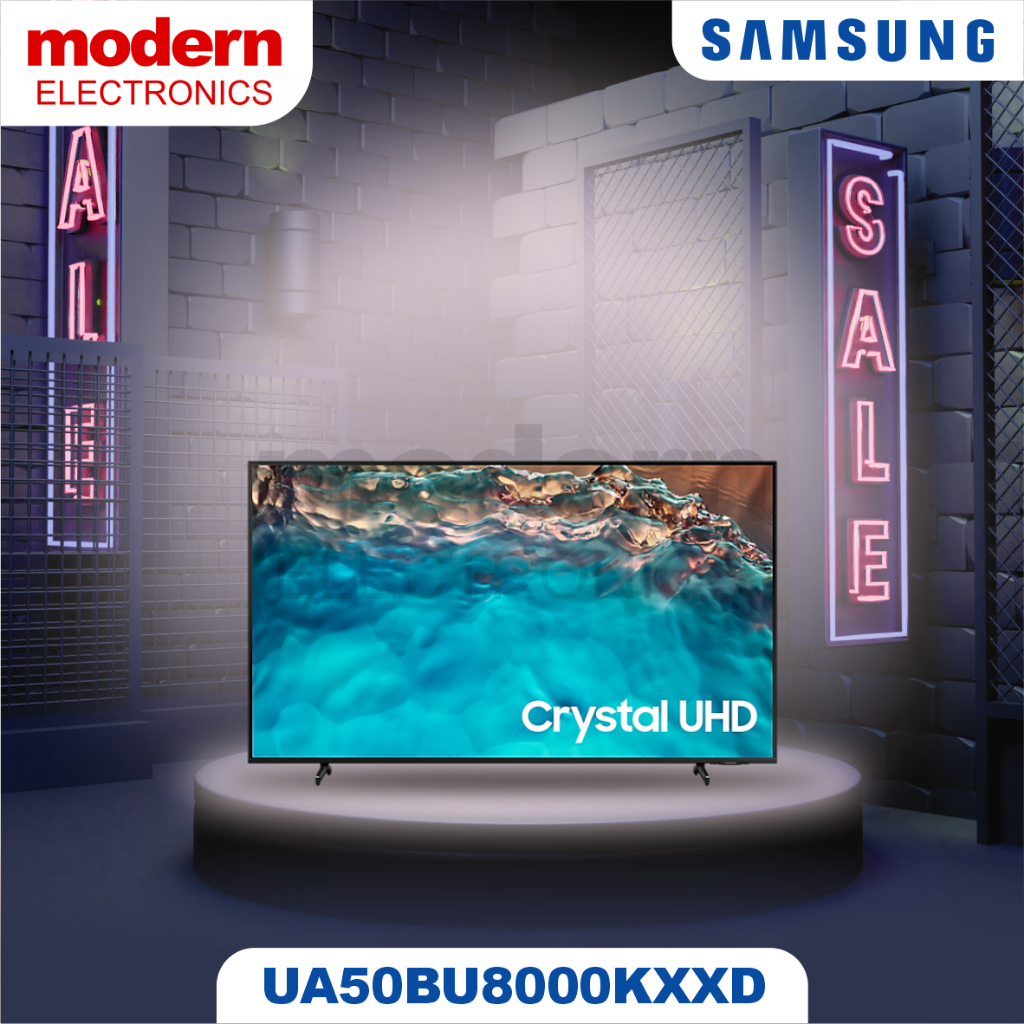Jual SAMSUNG CRYSTAL UHD 4K UA50BU8000 50 INCH SMART TV TIZEN NEW 2022 | Shopee Indonesia