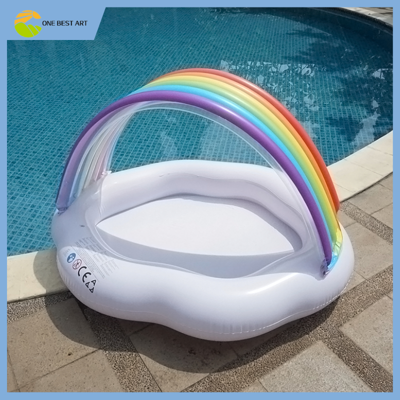 Jual One Best Art - Pelampung Kolam Renang Awan Rainbow Anak Pelampung ...