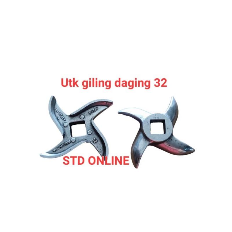 Jual ninja pisau giling daging 032 blade giling ikan stainlist ninja ...