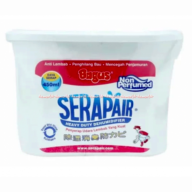 Jual Bagus Serap Air 450ml 750ml White Putih Non Parfumed Anti Lembab ...