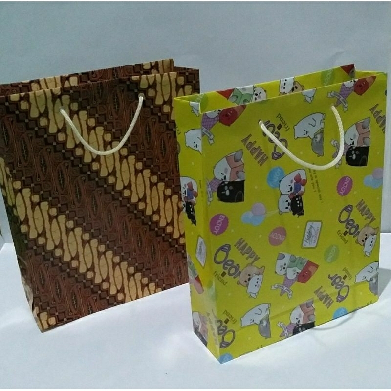 Jual Paper bag Kertas kado (1lusin) | Shopee Indonesia