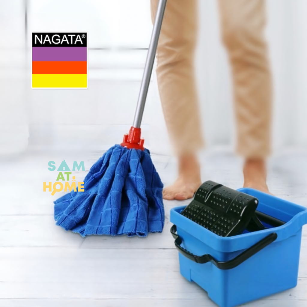 Jual Pel lantai micro fiber + gagang nagata / magic mop - nagata NGT ...