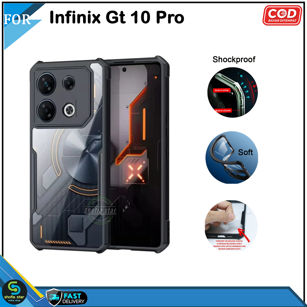 Jual Case Infinix Gt 20 Pro 10 Pro Softcase Fusion Shockproof ...
