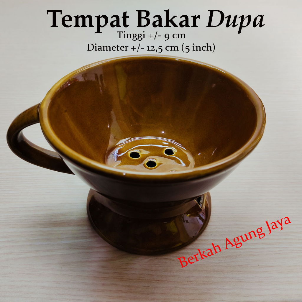 Jual Tempat Bakar dupa Kemenyan Buhur Cinglo Besar - 5 inch | Shopee ...
