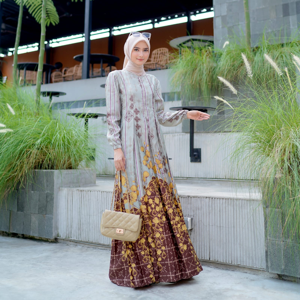 Jual Gamis Homedress Jasmine KVG Modesty | Shopee Indonesia