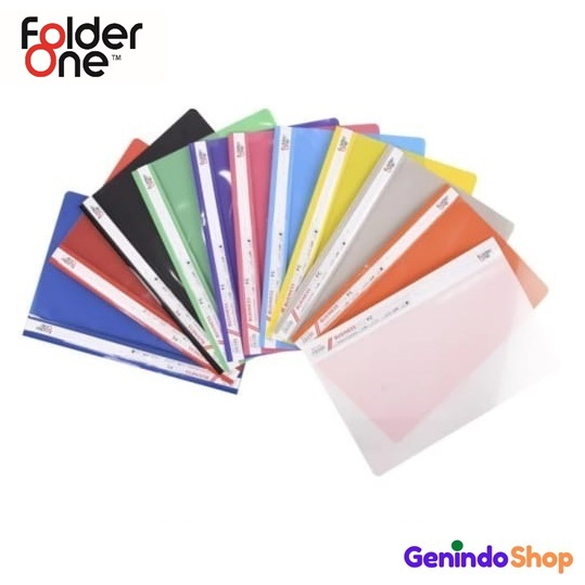 Jual Map Bisnis F4 (Folio) / Business File FC FolderOne (1 Pak isi 12 ...