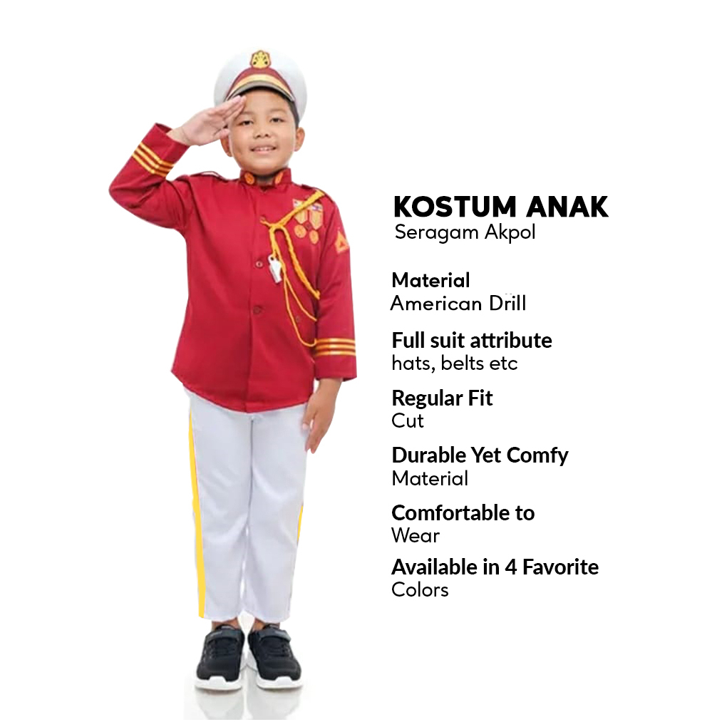 Jual ISSACO - Baju Seragam Polisi Anak Laki Laki & Polisi Wanita ...