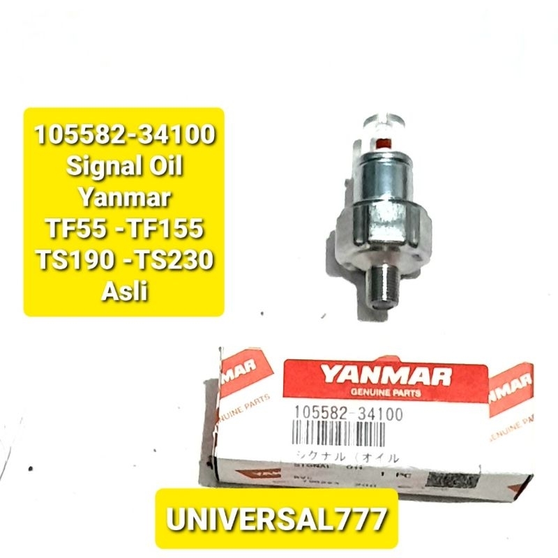 Jual TS190 TS230 TF155 Original Yanmar Signal Oil 105582-34100 Indikator Oli Olie TF55 TF65 TF75 ...