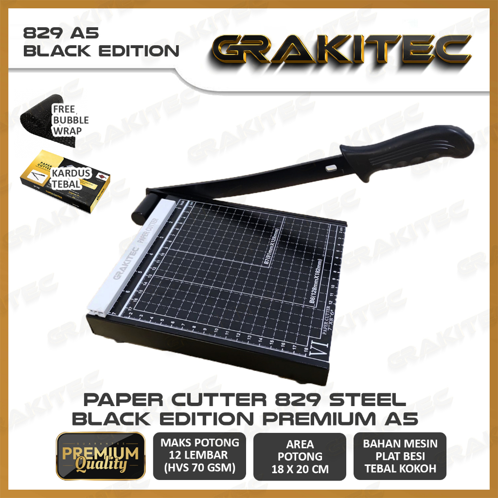 Jual Paper Cutter Mini A5 Premium Alat Potong Kertas / Mesin Pemotong ...