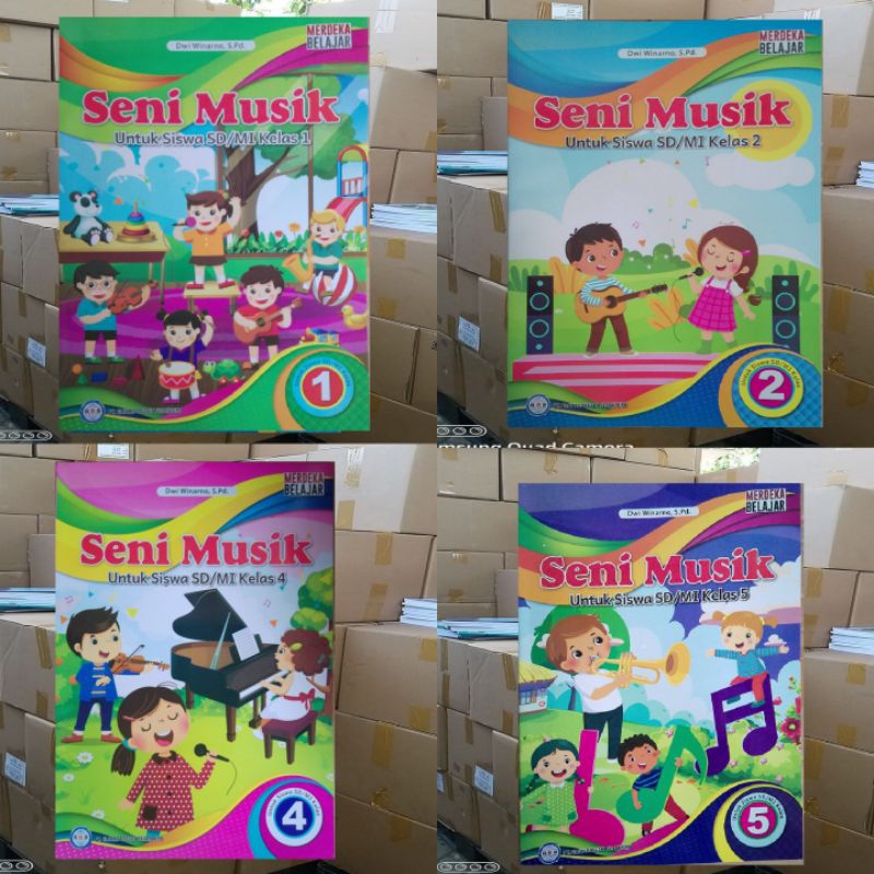 Jual Buku Siswa Seni Musik Kelaa 1, 2, 3, 4, 5, 6 Sd Kurikulum Merdeka - Penerbit PT Global ...