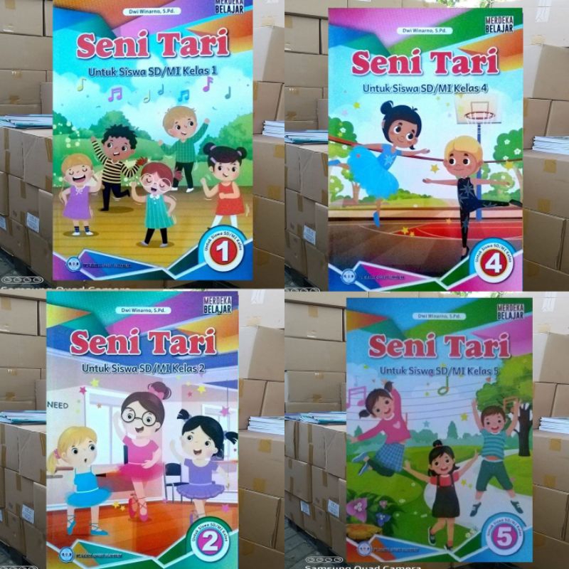 Jual Buku Siswa Seni Tari Kelas 1, 2, 3, 4, 5, 6 SD / MI Kurikulum Merdeka Penerbit PT Global ...