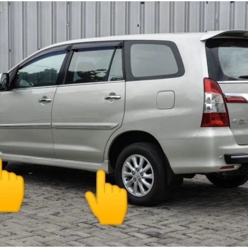 Jual BODY KIT/SIDE SKIRT INNOVA V ORIGINAL | Shopee Indonesia