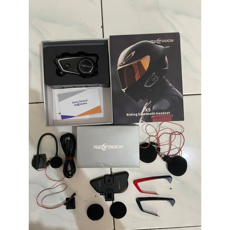 Jual intercom retouch x5 v2 second | Shopee Indonesia