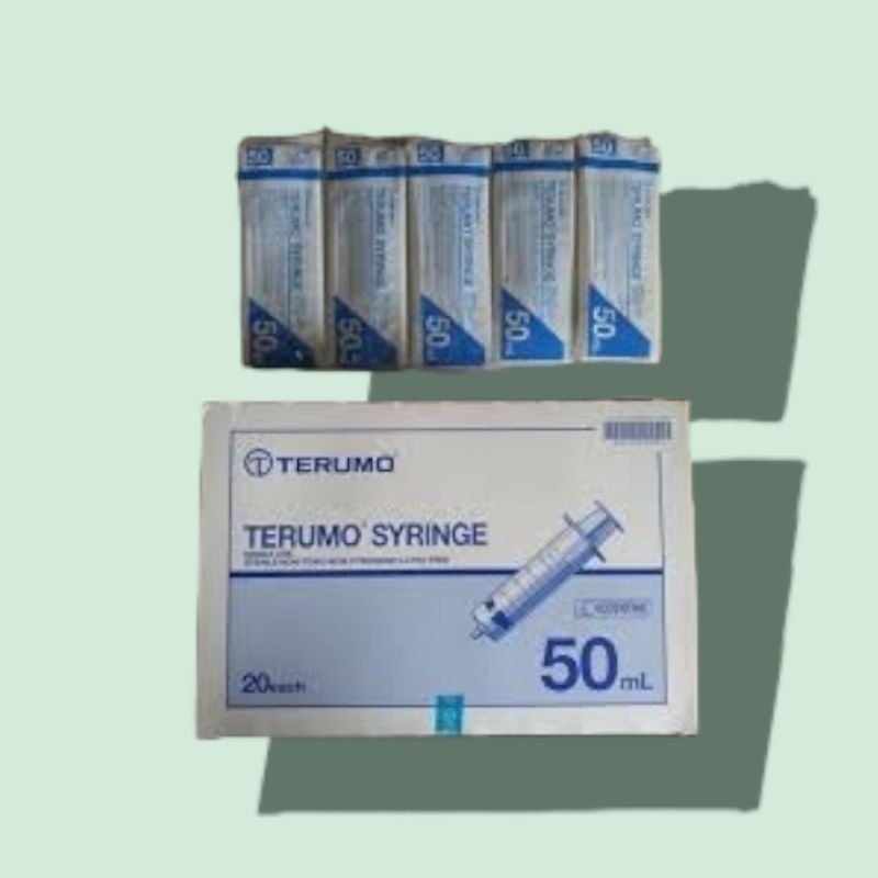 Jual Spuit 50cc 50 ml Terumo ECER Lubang Pinggir | Shopee Indonesia
