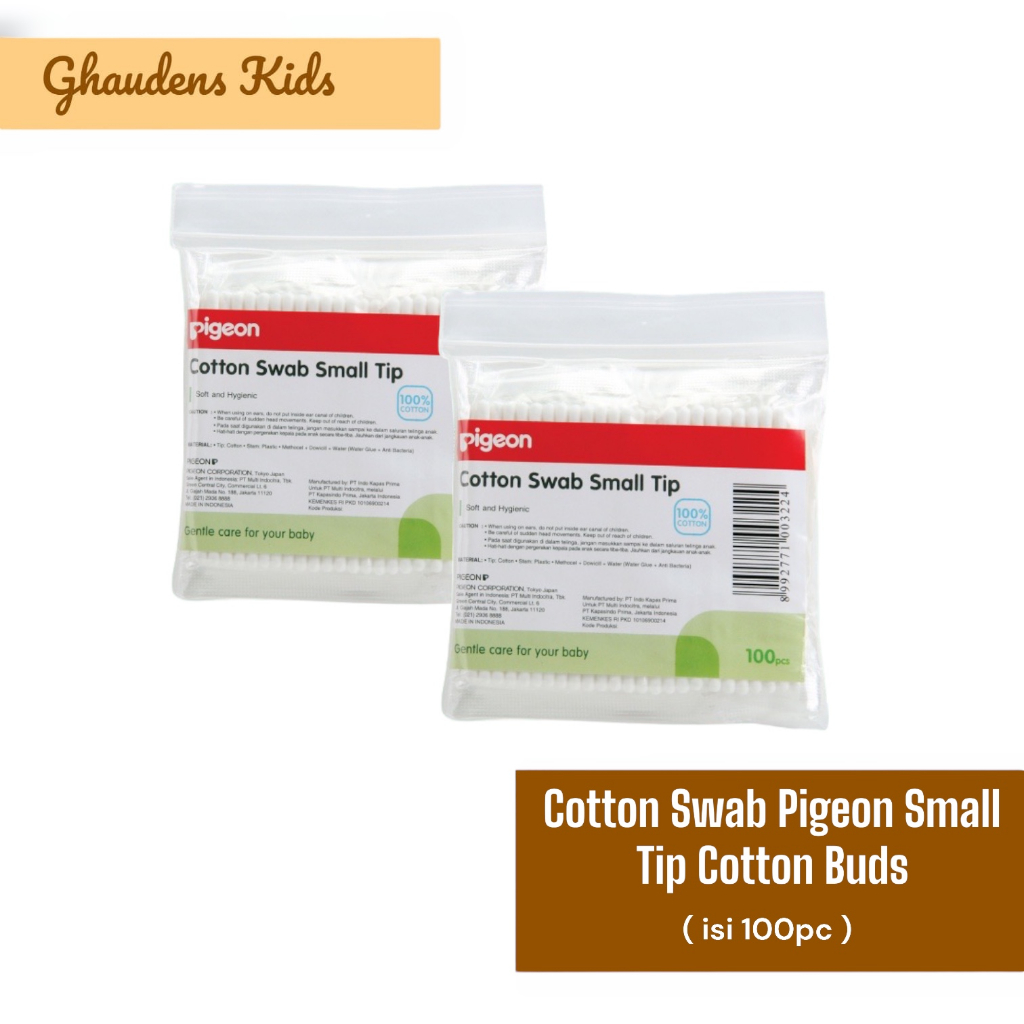 Jual Cotton Swab Pigeon Small Tip Cotton Buds/cutton Bud Bayi(Isi ...