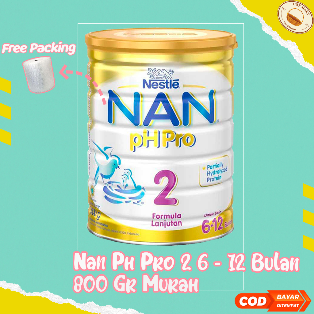 Jual NAN pH Pro 2 Susu Formula 6-12 bulan Kaleng 800gr 800 gram Murah ...