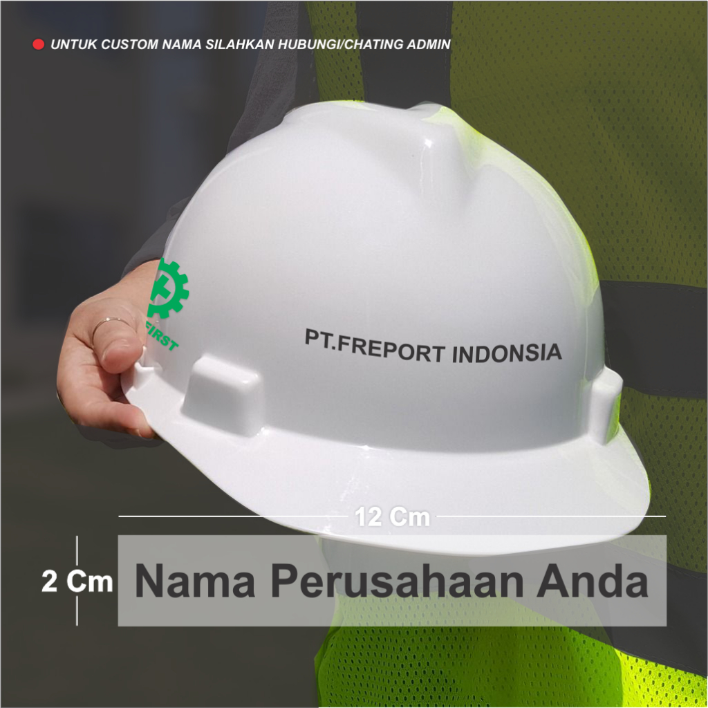 Jual Stiker Cutting Helm Kerja Savety First Utamakan K3 | Shopee Indonesia
