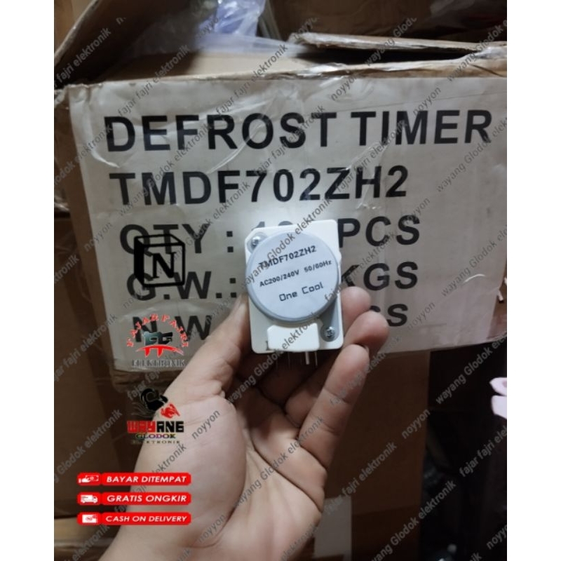 Jual DEFROST TIMER Kulkas 2 Pintu 1+3 Pin TMDF 702ZH2 SANKYO SEIKI ...