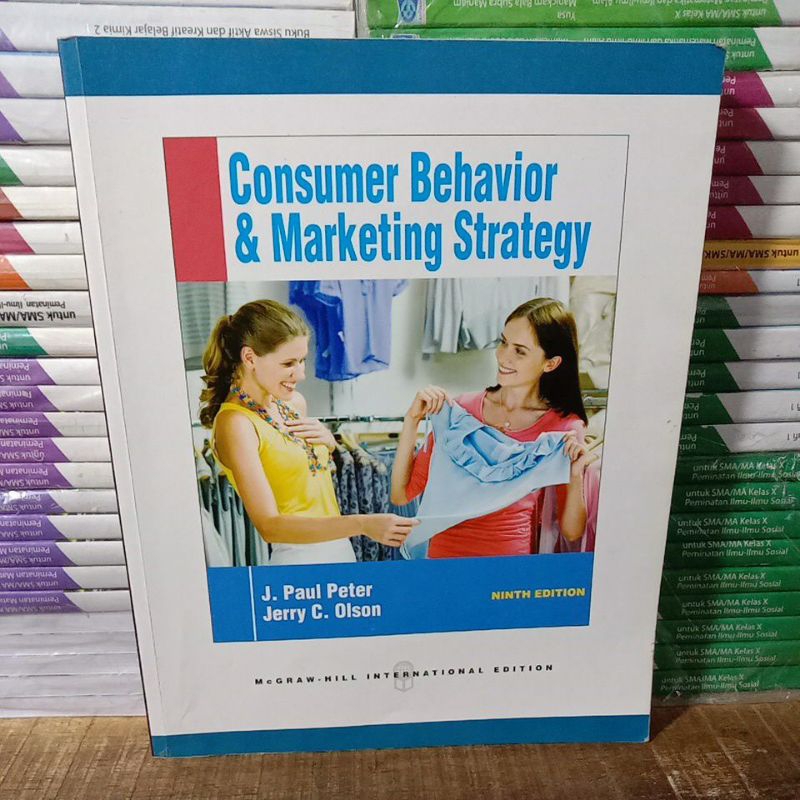 Jual Buku Original Consumer Behavior & Marketing Strategy NINTH EDITION ...