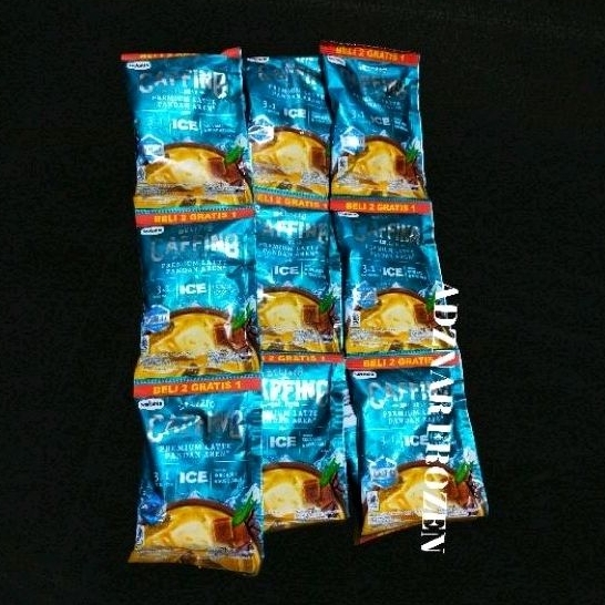 Jual Kopi Caffino premium latte pandan aren isi 15 sachet/ Caffino kopi ...
