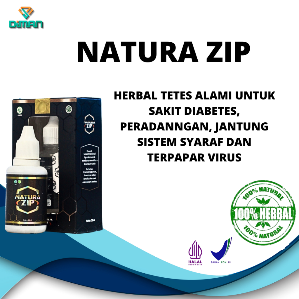 Jual NATURAZIP JAMU TETES OBAT SEGALA PENYAKIT KENCING MANIS RADANG ...