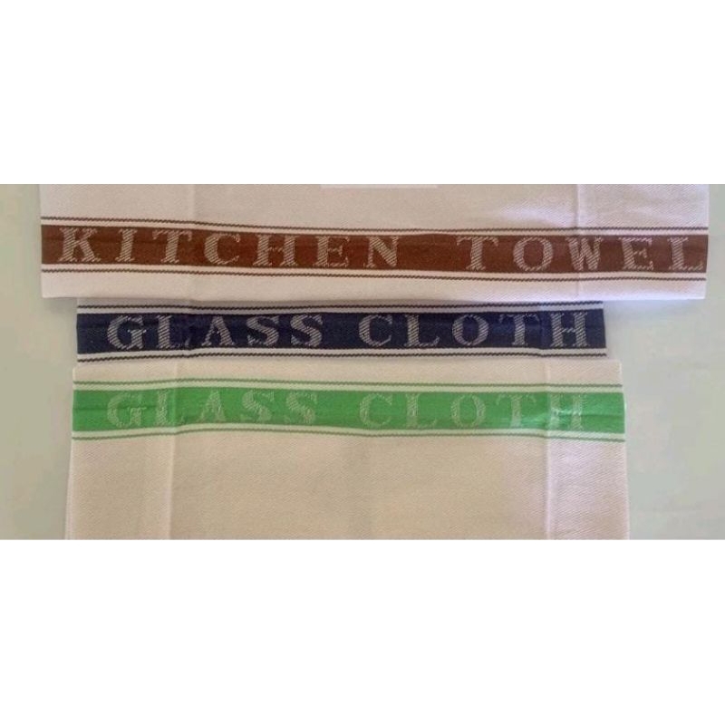 Jual Glass Cloth / Kitchen Towel / Kain Lap / Serbet Piring Gelas Dapur ...