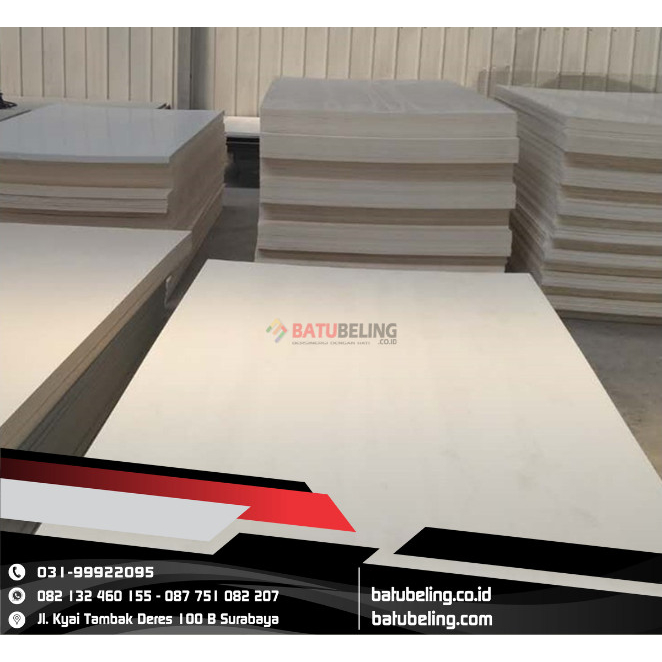 Jual PVC Board Cutting Tebal 5mm Standard Variasi Ukuran Lembaran Papan Triplek Kedap Air ...