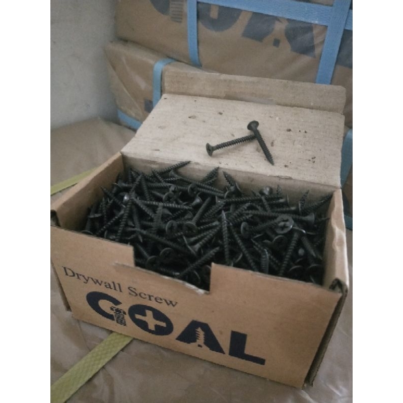 Jual Skrup Drywall GOAL ukuran 6x1 1/2", panjang 4cm, isi 550pc ...