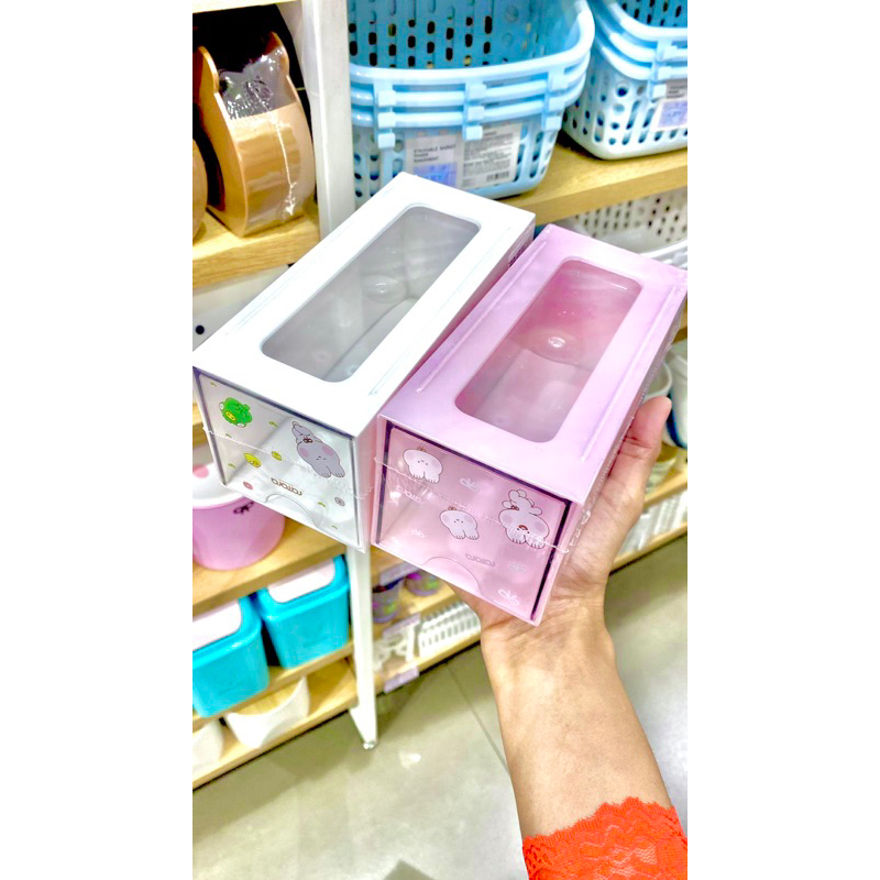 Jual STORAGE MINISO RATORA STACKABLE DRAWER TEMPAT BOX PENYIMPANAN SIZE ...