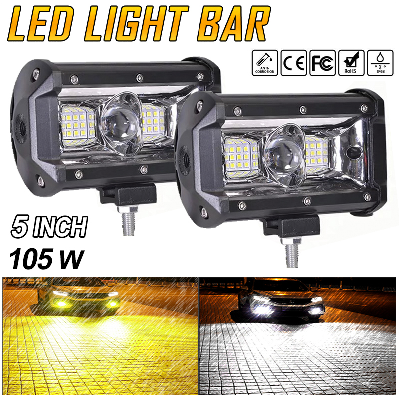 Jual 2pc 12v-24v Lampu Sorot LED 105w Super Terang Dua mode lampu putih ... Jual 2pc 12v-24v Lampu Sorot LED 105w Super Terang Dua mode lampu putih ...