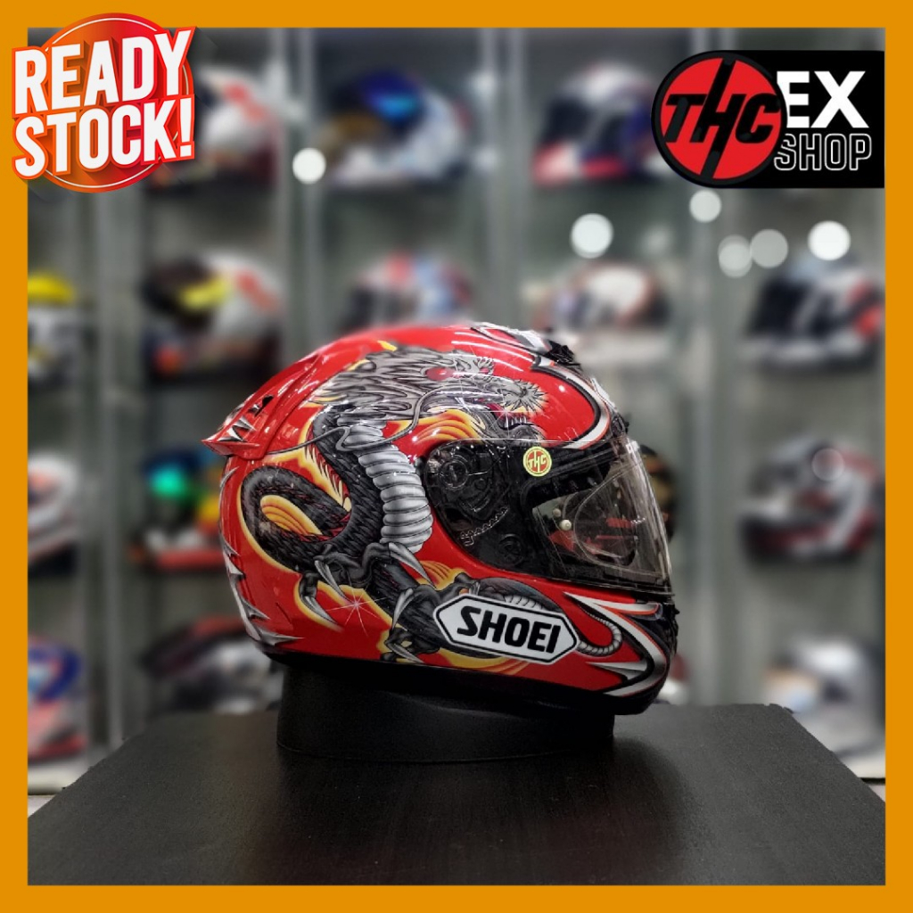 Jual SHOEI X11 KIYONARI RED SIZE XL 2ND SECOND FULL FACE HELMET ...