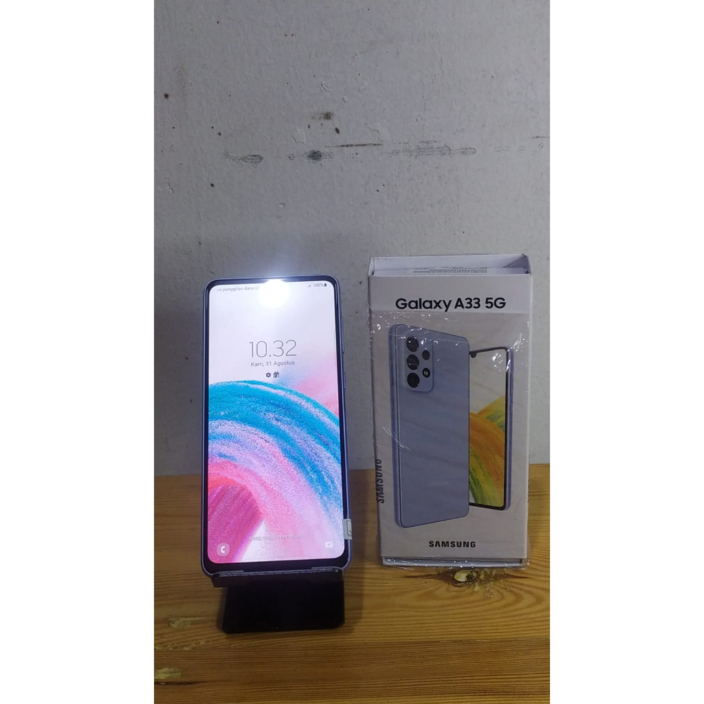 Jual Samsung Galaxy A33 5G 6/128GB Full Set Garansi Resmi Harga Second | Shopee Indonesia