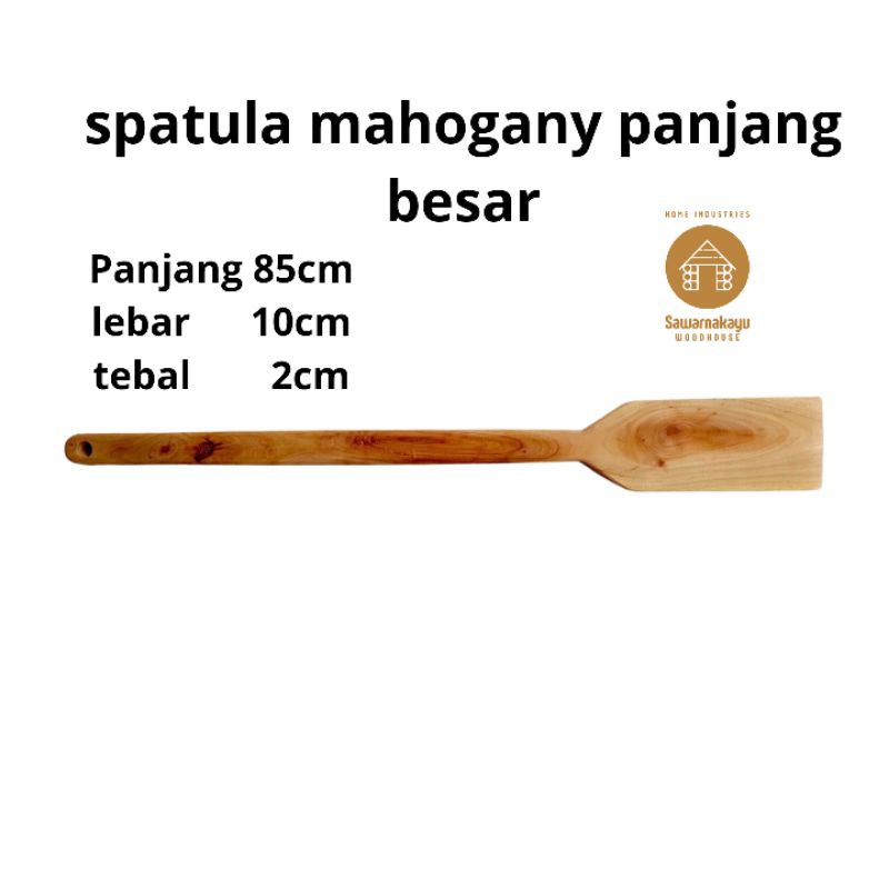 Jual spatula mahagony besar | Shopee Indonesia