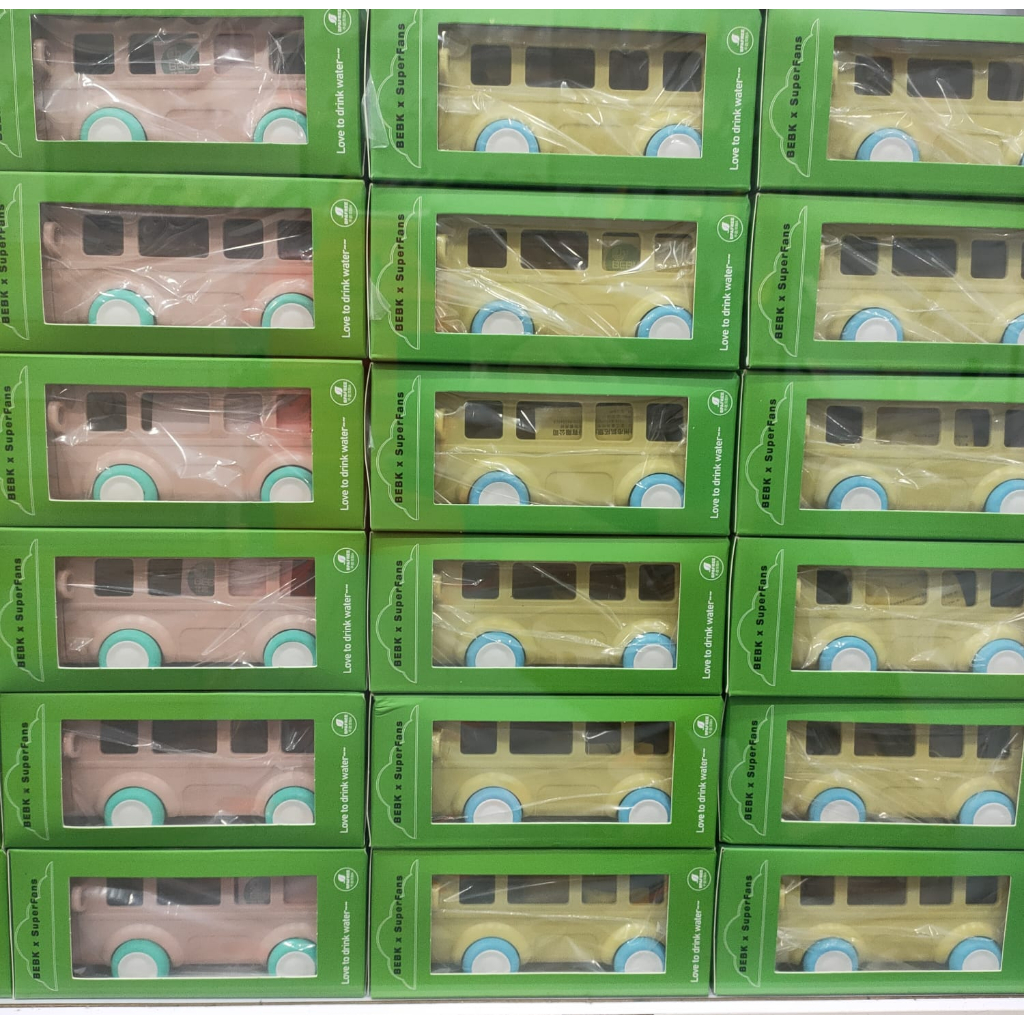 Jual BEBK X SUPERFANS Babyland Botol Air Minum Bentuk Bus Dengan ...