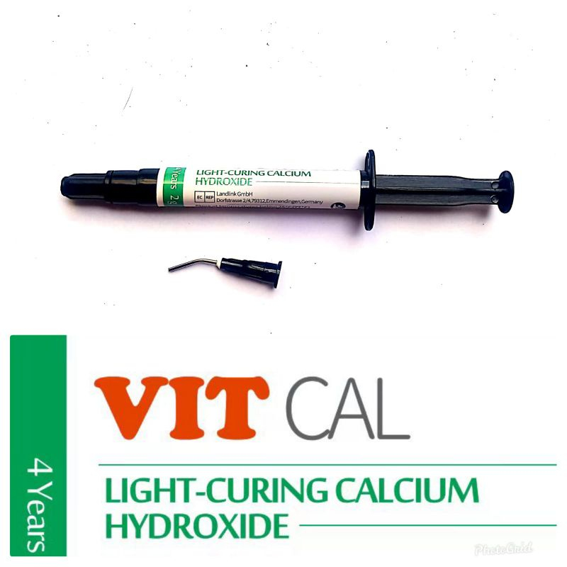 Jual DENTAL VIT CAL : Light Curing Flowable Calcium Hydroxide | Shopee ...