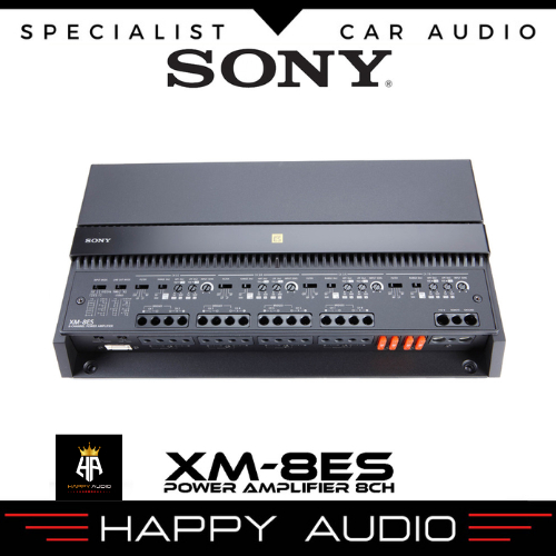 Jual Power Amplifier 8 Channel SONY XM-8ES Class D Hi-RES ORI GARANSI ...