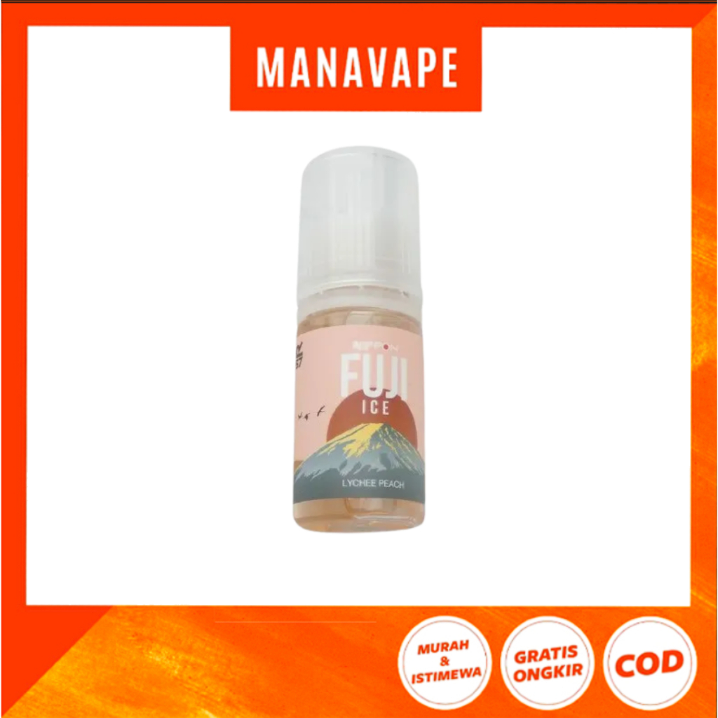 Jual Liquid Nippon Fuji Lychee Peach Pods Friendly 30ml | Shopee Indonesia