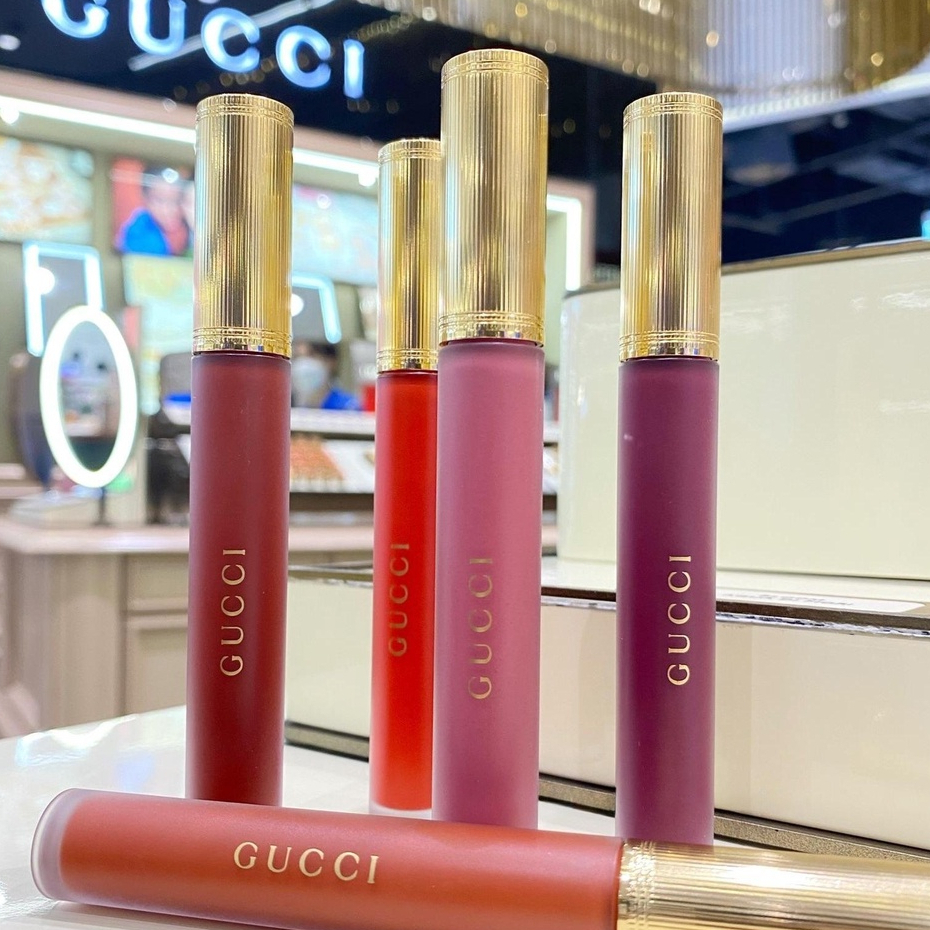Jual Gucci Powder Kiss Lipstik Liquid Matte 6.5ml/Gucci Lipstick Lip ...