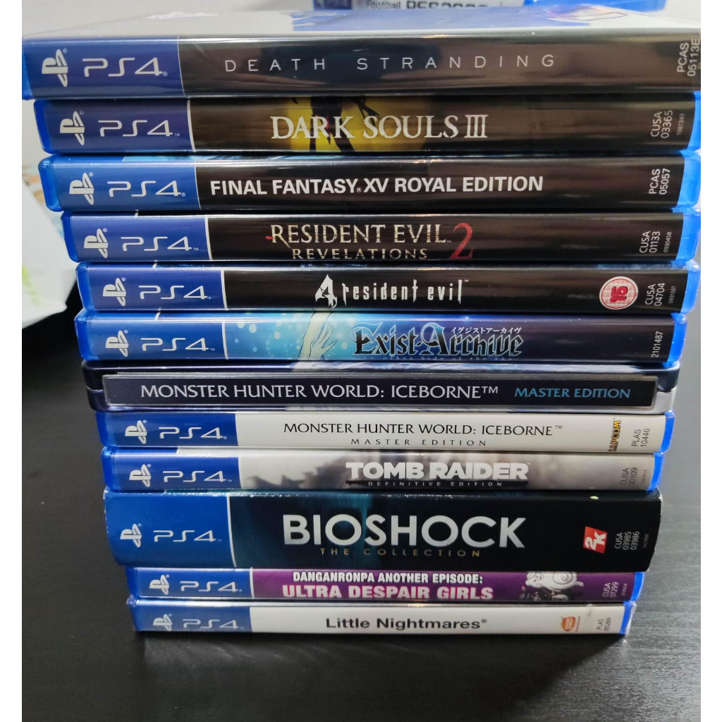 Jual Games PS 4 / PS4 Collection Pre-Owned Paket Hemat Original 100% ...