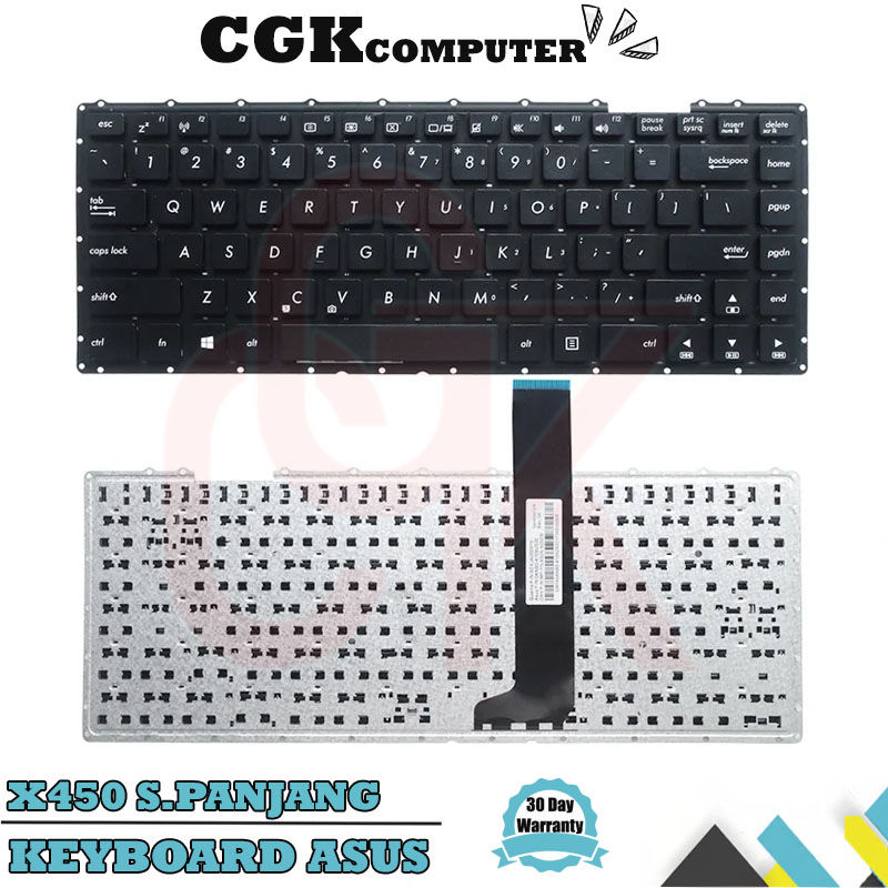 Jual Keyboard Laptop Asus X450 X450C X450L Y481C R405C K450V soket ...