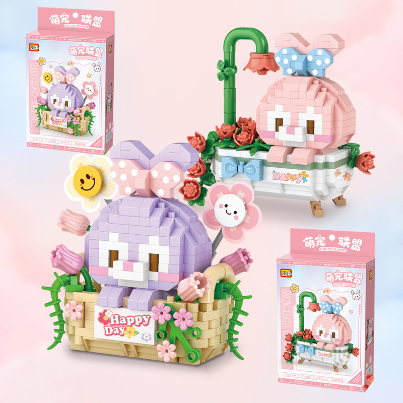 Jual Produk Baru Blok Bangunan Aliansi Hewan Peliharaan Lucu6 Partikel ...