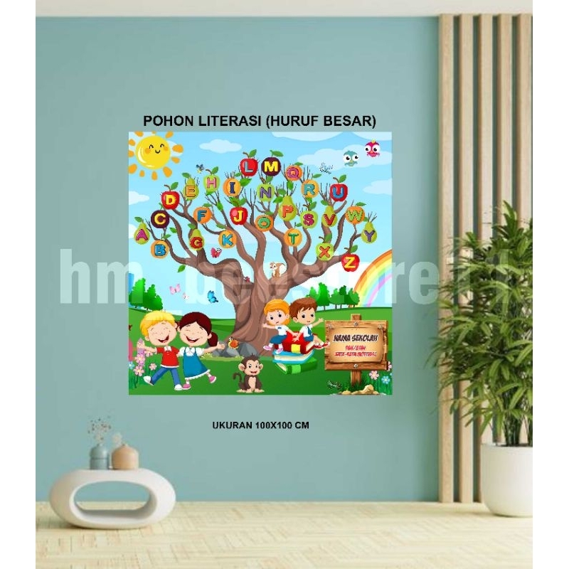 Jual POHON LITERASI 100X100 CM | Shopee Indonesia
