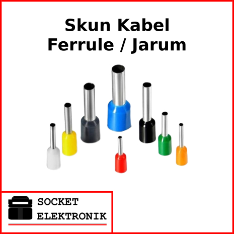 Jual Skun Kabel Jarum Cable Lug Skun Ferrule | Shopee Indonesia