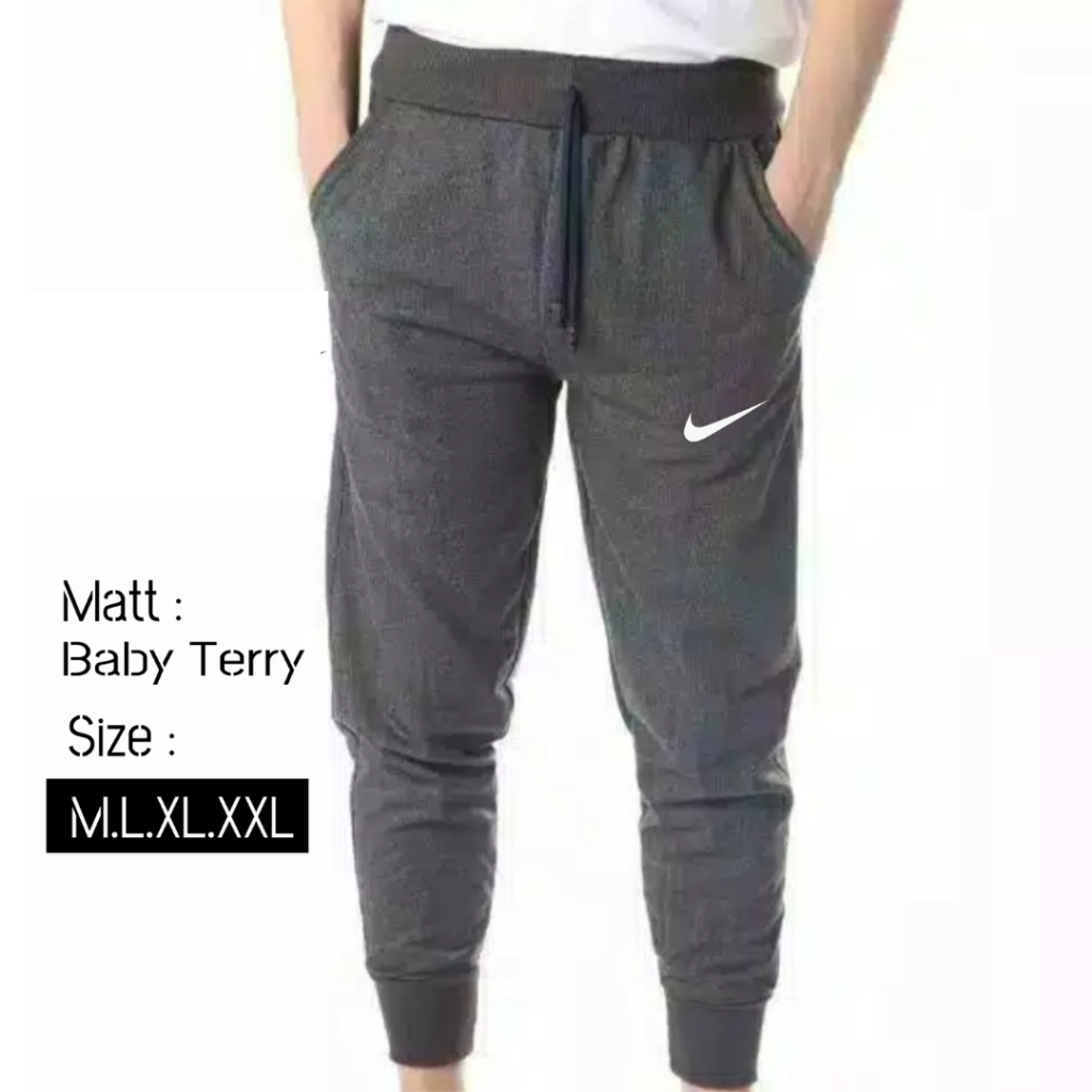 Jual CELANA JUMBO JOGER TERRY SABLON PANJANG PRIA WANITA DEWASA TERLARIS | Shopee Indonesia