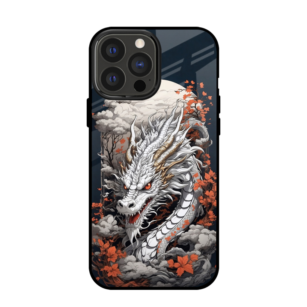 Jual Casing Custom Premium White Dragon japanese style In The Forest ...