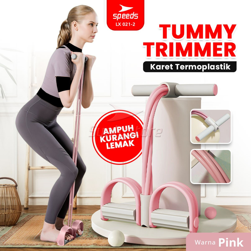 Jual SPEEDS Tummy Trimmer Alat Fitness Alat Olahraga Pengecil Perut Dan ...
